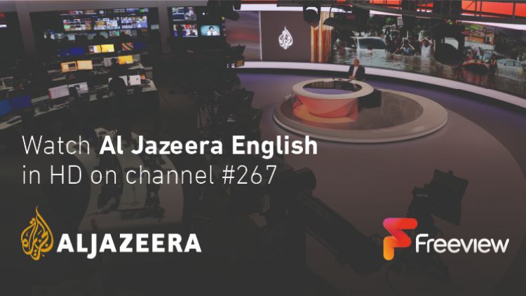 Al Jazeera English and Al Jazeera Arabic Launch on Freeview UK with ...